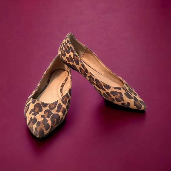 Old Navy | Shoes | Animal Print Flats | Poshmark